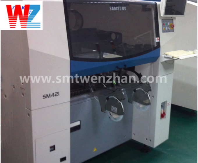 한화 SMT 칩 마운터 삼성 SM421 픽 앤드 플레이스 기계